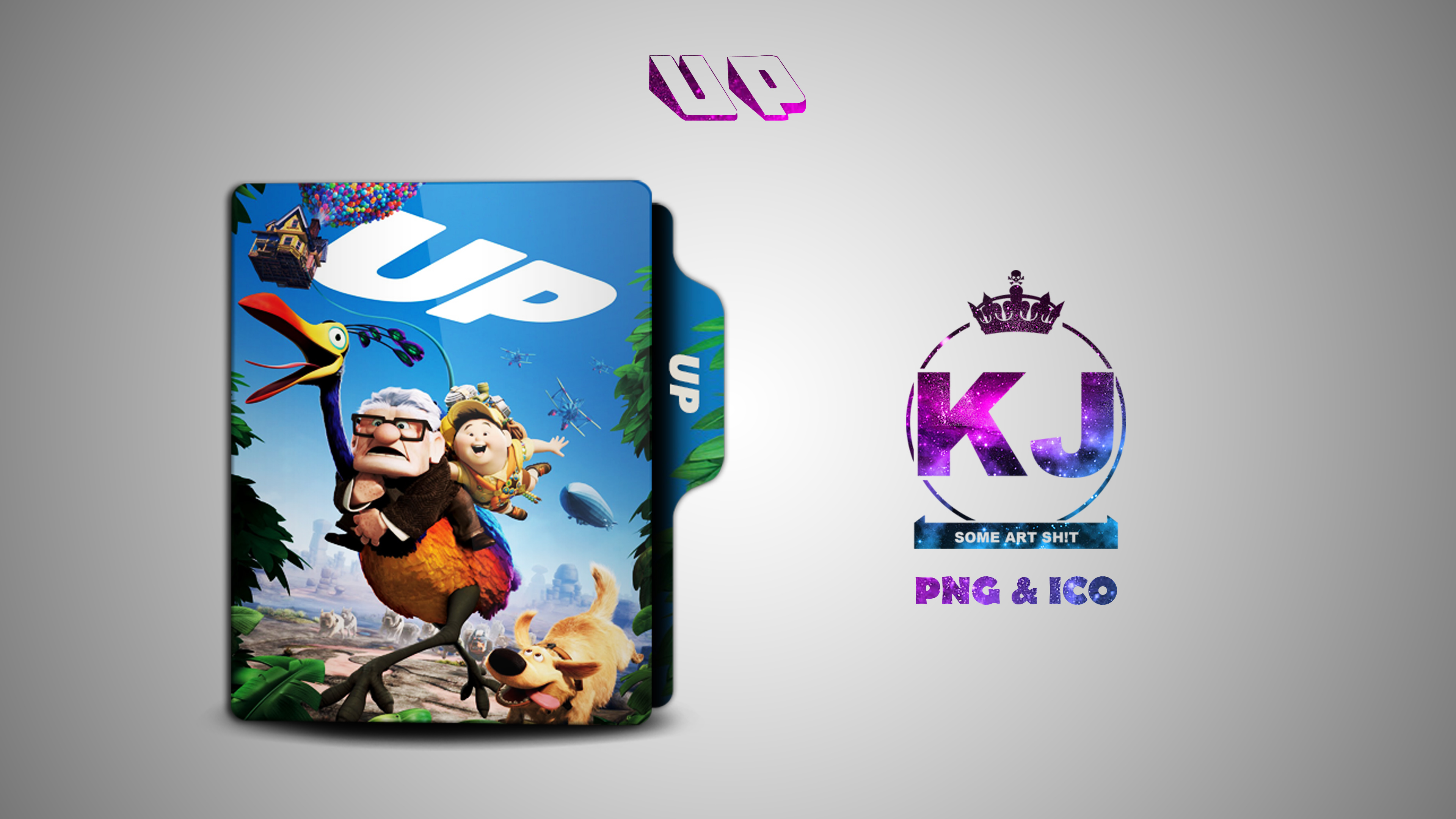 Up (2009) Folder Icon by kingjoe93 on DeviantArt