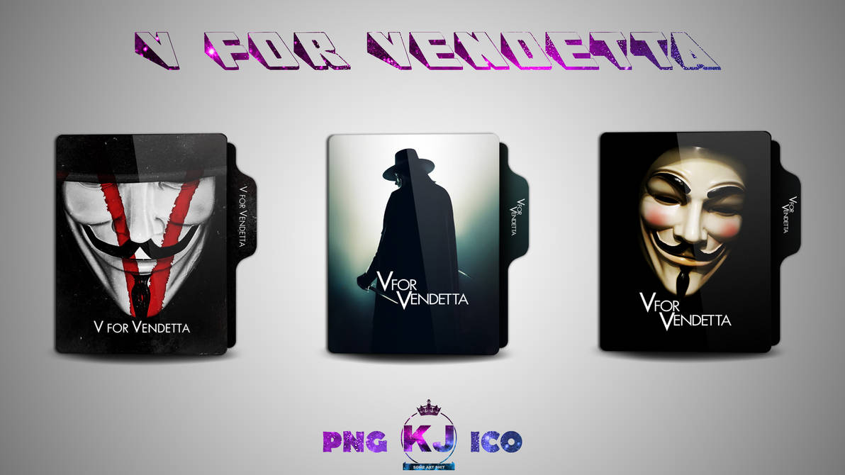 V for Vendetta (2006) Folder Icon by kingjoe93 on DeviantArt