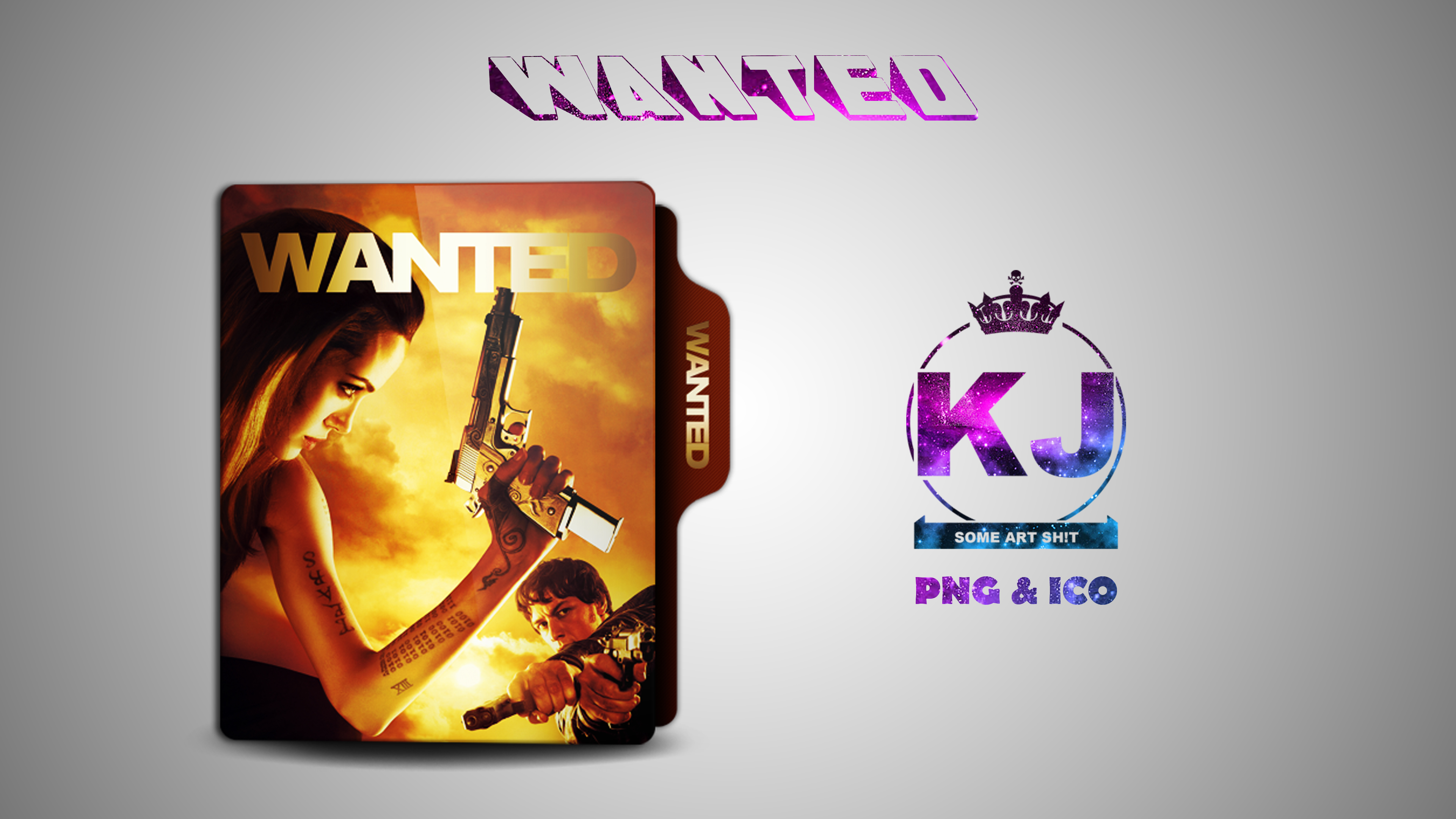 Wanted (2008) Folder Icon by kingjoe93 on DeviantArt