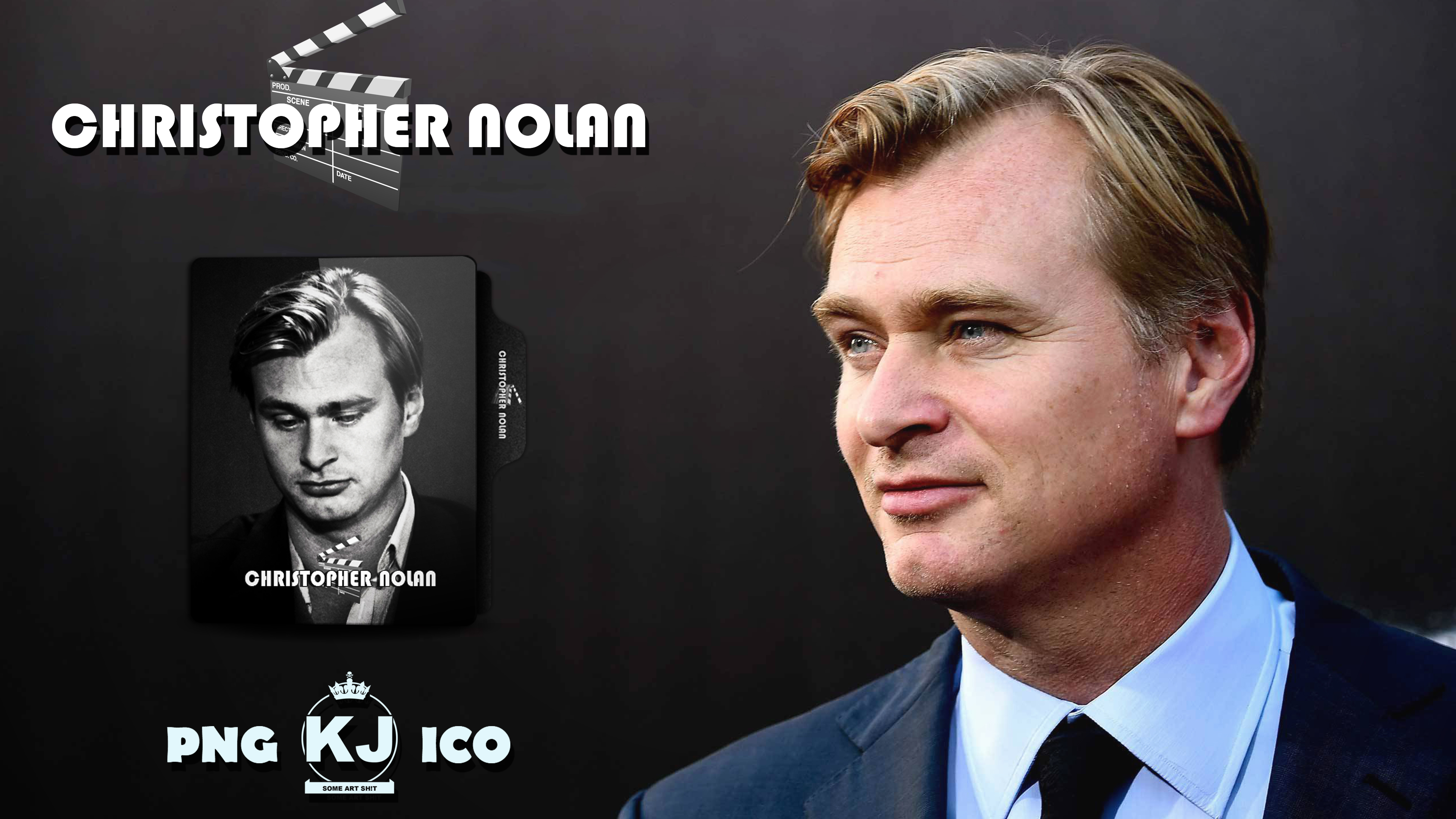 Christopher Nolan Folder Icon by kingjoe93 on DeviantArt
