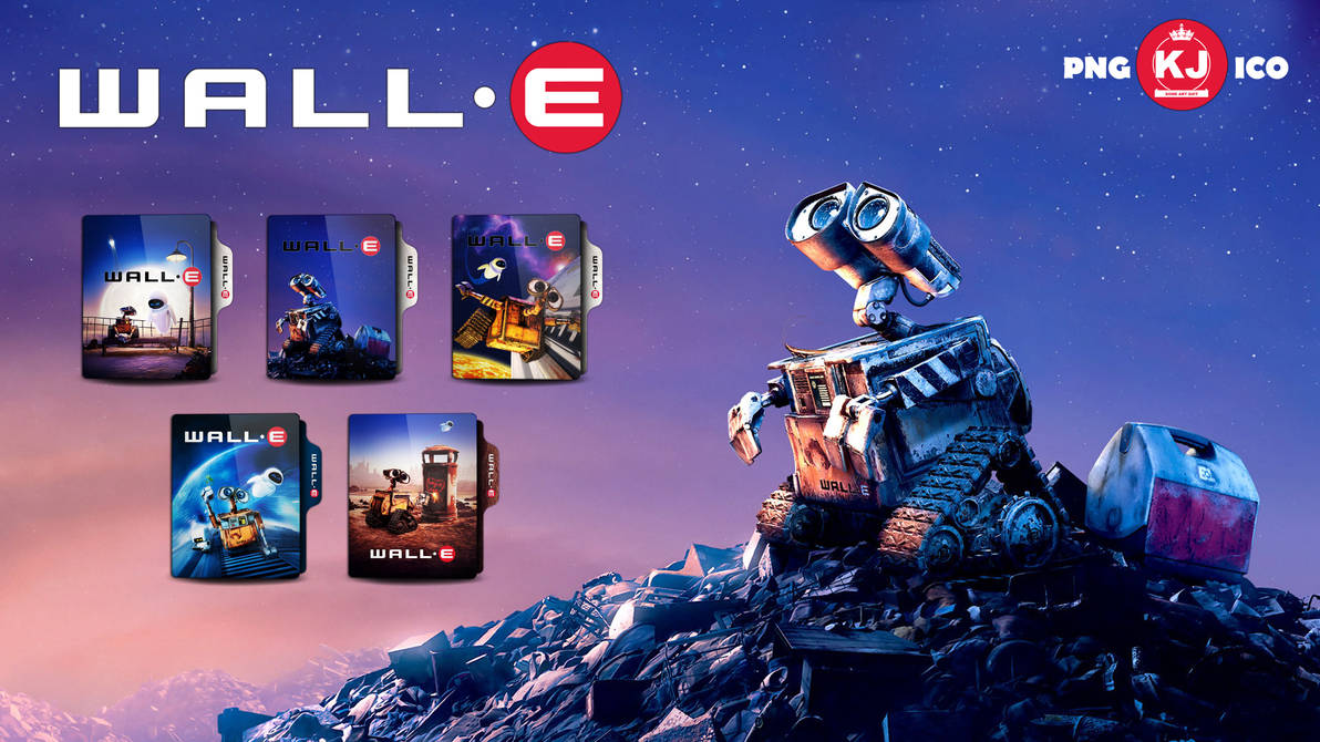 WALL E (2008) Folder Icon by kingjoe93 on DeviantArt