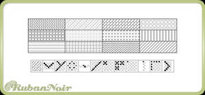 FREE - Manga Patterns by MissDidichan on DeviantArt