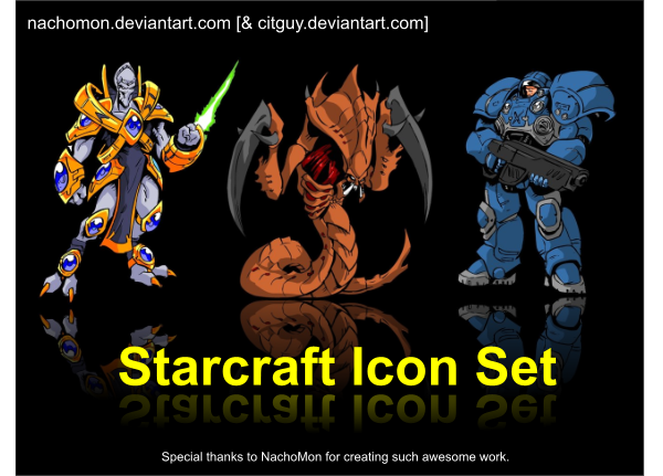 Starcraft Icons by CITguy on DeviantArt