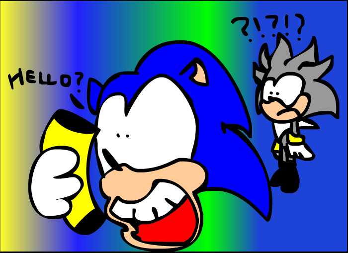 Sonic dances My Sweet Banana by AlekidThunder on DeviantArt