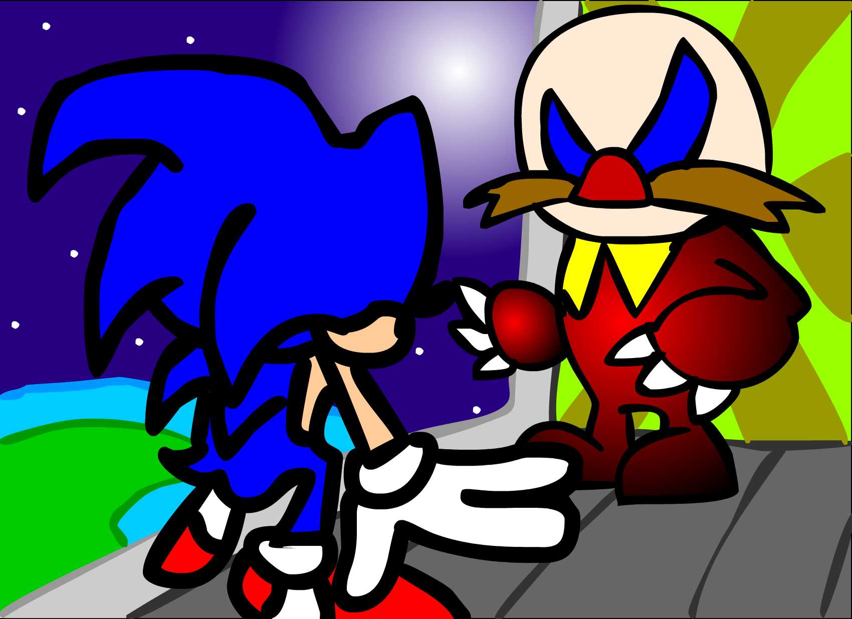Sonic 2 Alternate ending by AlekidThunder on DeviantArt