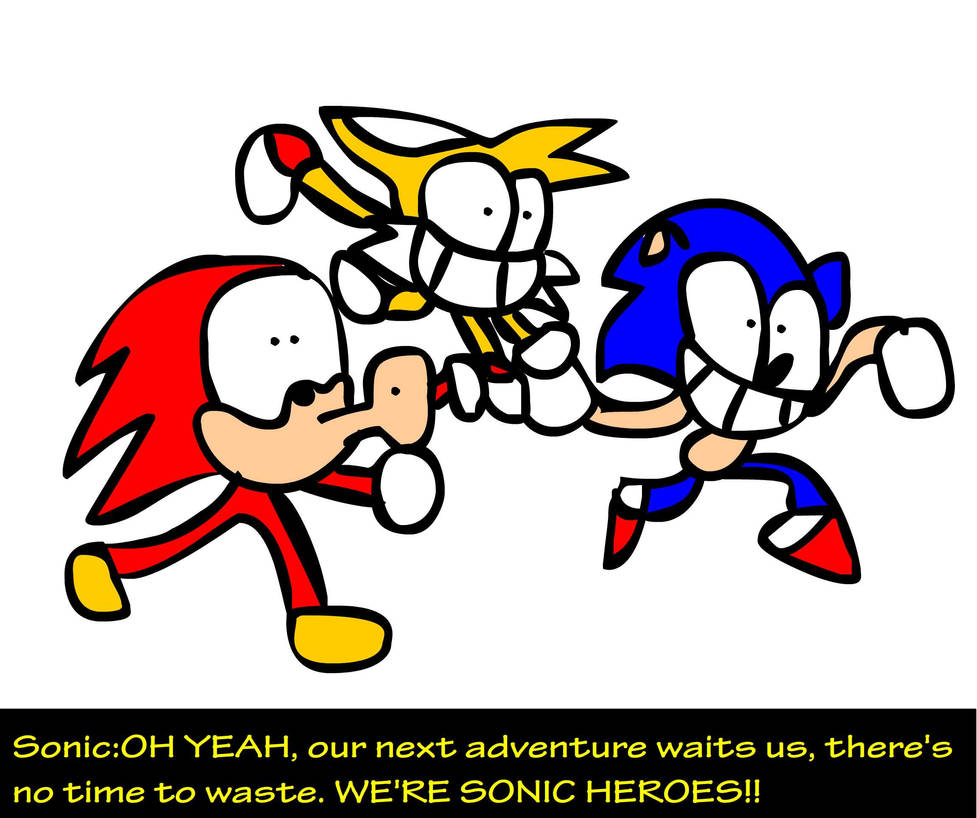Sonic Heroes in 4 minutes by AlekidThunder on DeviantArt