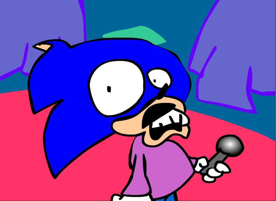 Sonic dances Under Pressure by AlekidThunder on DeviantArt