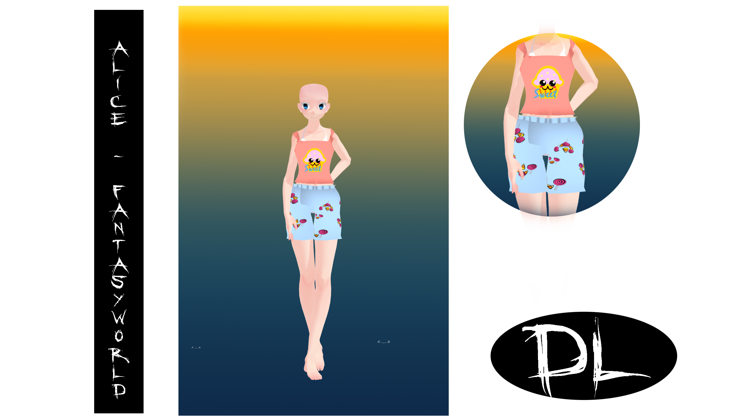 MMD Kawai Pajama by Alice-Fantasyworld on DeviantArt
