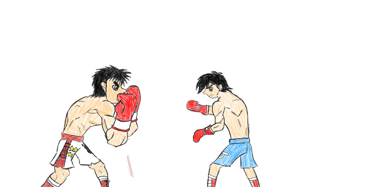 Ippo Makunouchi vs Joe Yabuki by IsraelYabuki on DeviantArt