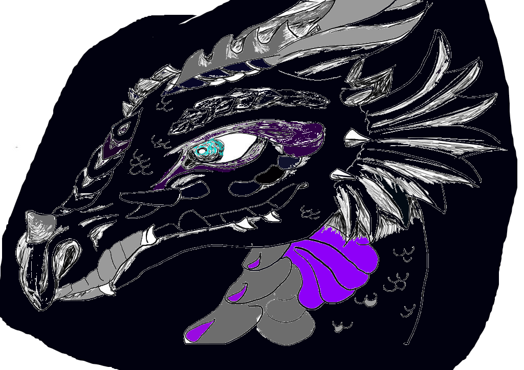 my main chacter in dragon form! by Rain-Your-Parade on DeviantArt