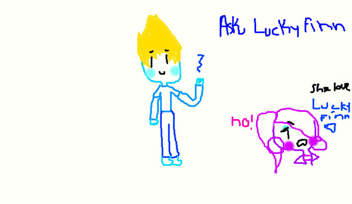 ask lucky finn by Mabel267 on DeviantArt