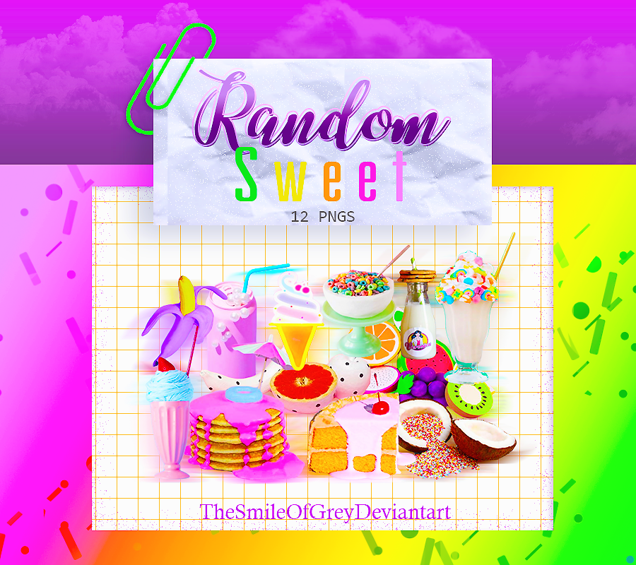 RANDOM SWEET | PNGS by TheSmileOfGrey on DeviantArt