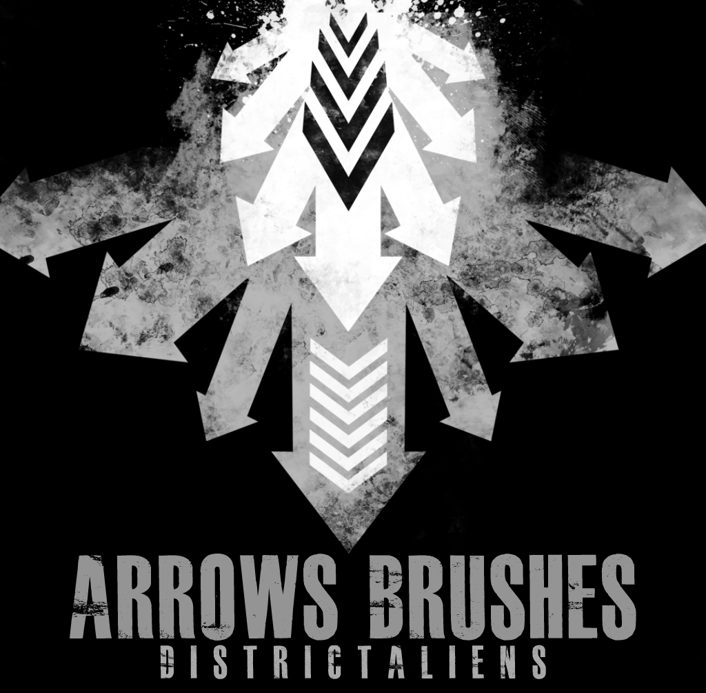 ARROWS BRUSHES by DistrictAliens on DeviantArt