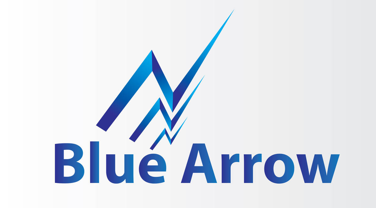 Blue Arrow Logo by DistrictAliens on DeviantArt
