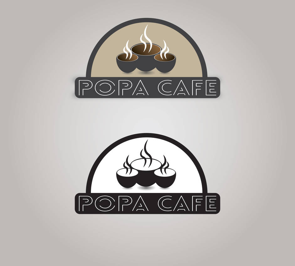 Popa Cafe Logo by DistrictAliens on DeviantArt