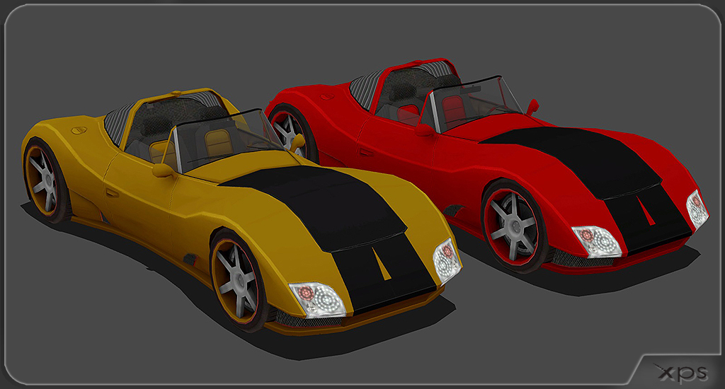 XPS: Racing car by aleksiszet on DeviantArt