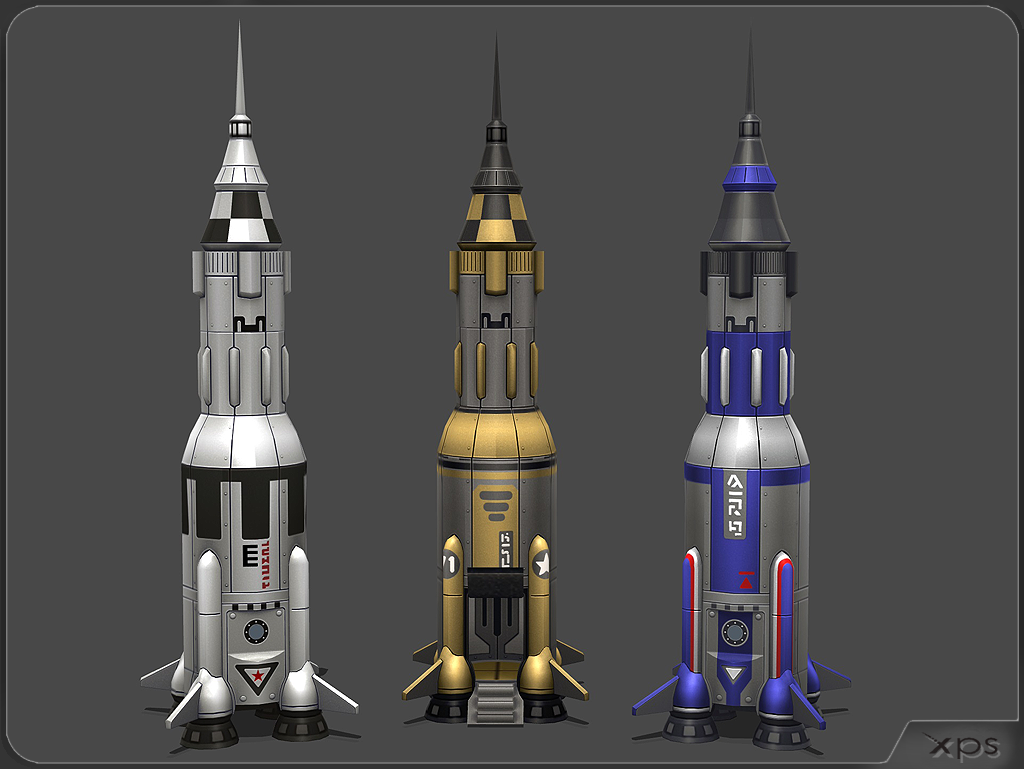 Rocketship Apollo by aleksiszet by aleksiszet on DeviantArt
