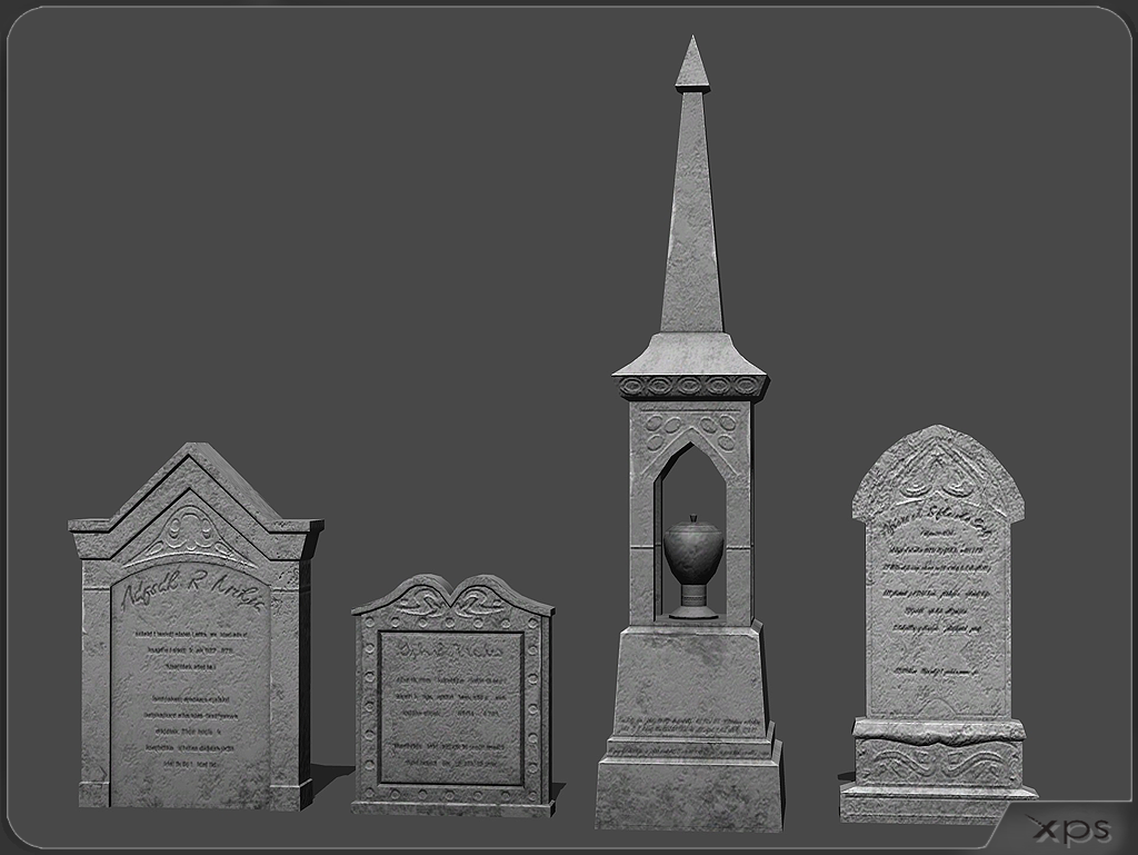 Gravestones by aleksiszet by aleksiszet on DeviantArt