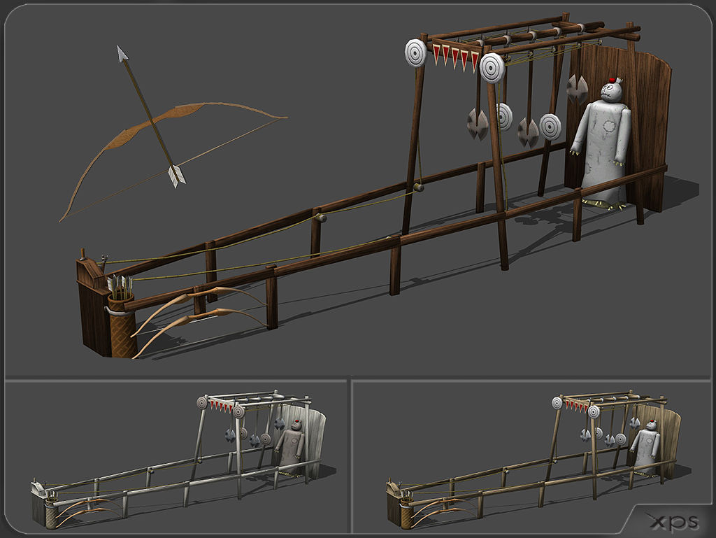 Archery range by aleksiszet by aleksiszet on DeviantArt
