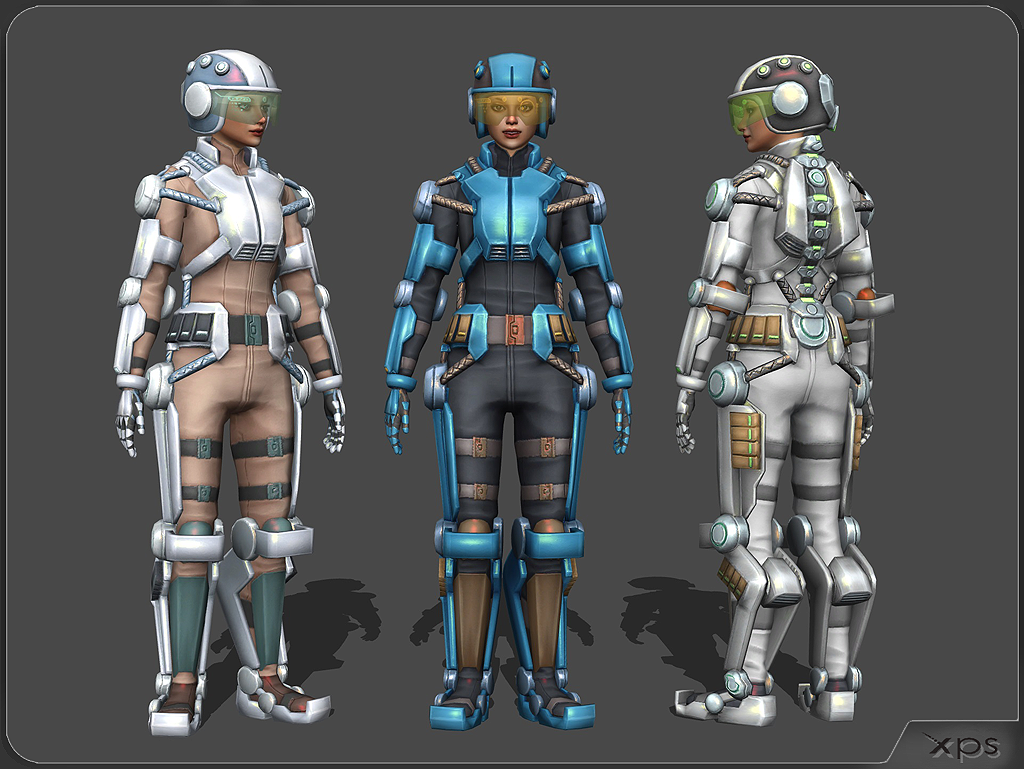 Women's Exoskeleton by aleksiszet by aleksiszet on DeviantArt