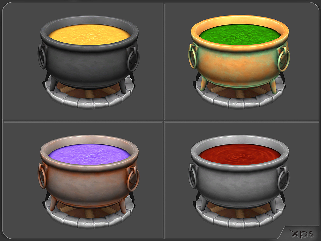 Magic Cauldron v.1 by aleksiszet by aleksiszet on DeviantArt