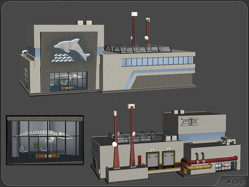 Marine Science Laboratory by aleksiszet by aleksiszet on DeviantArt