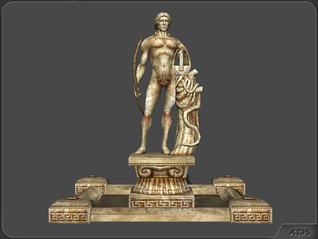 The statue of Apollo by aleksiszet by aleksiszet on DeviantArt
