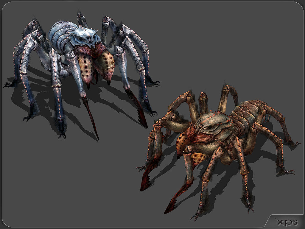 Frostbite Spider by aleksiszet by aleksiszet on DeviantArt