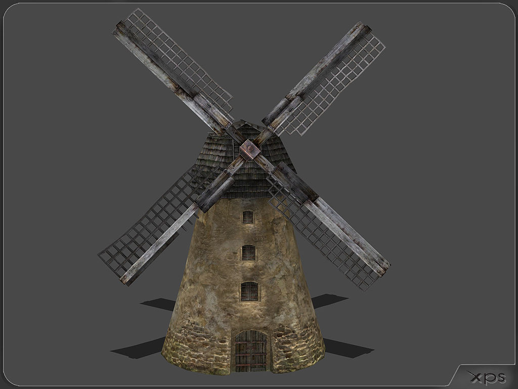 Windmill by aleksiszet by aleksiszet on DeviantArt