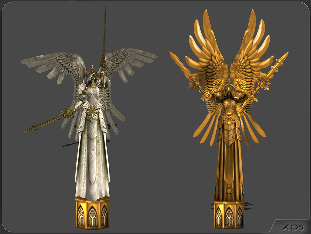 Celestial statue by aleksiszet by aleksiszet on DeviantArt