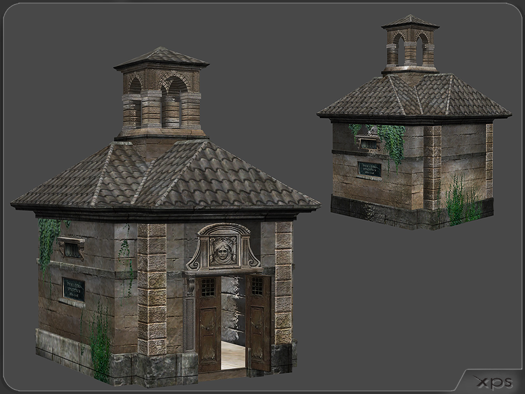 Mausoleum v.3 by aleksiszet by aleksiszet on DeviantArt