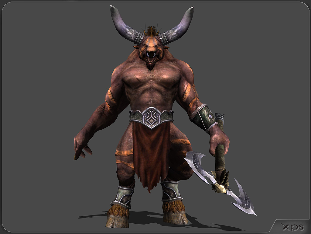 Minotaur v.3 by aleksiszet by aleksiszet on DeviantArt