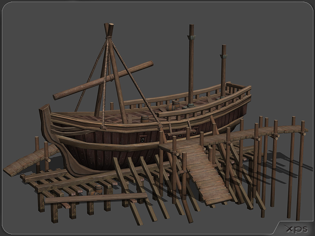 Shipyard by aleksiszet by aleksiszet on DeviantArt