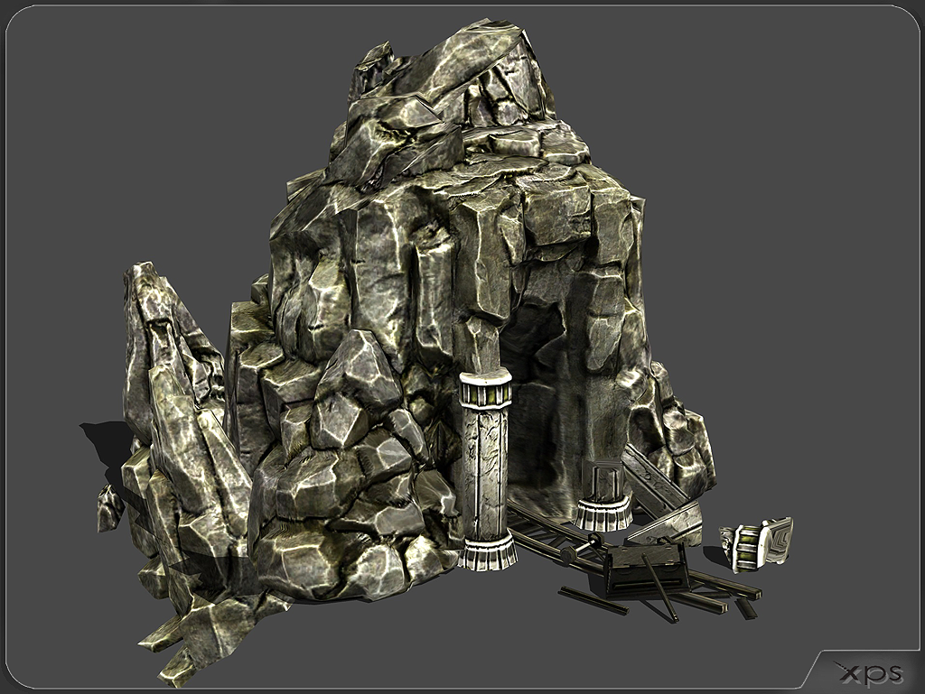Abandoned Mine by aleksiszet by aleksiszet on DeviantArt