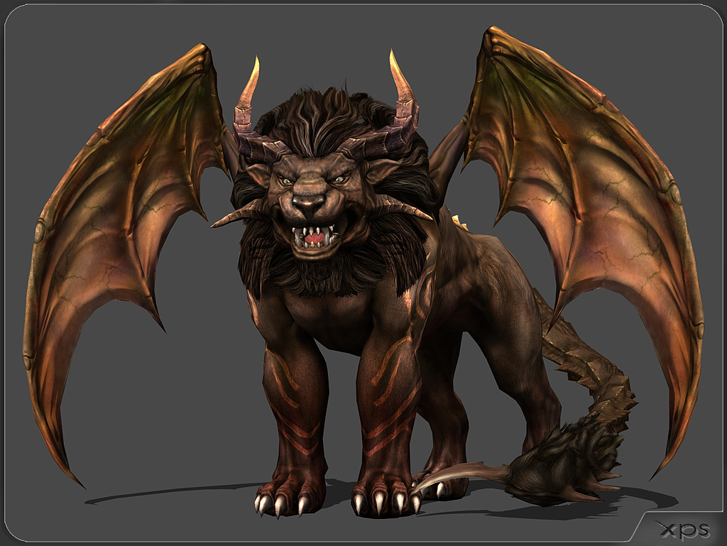 Manticore by aleksiszet by aleksiszet on DeviantArt