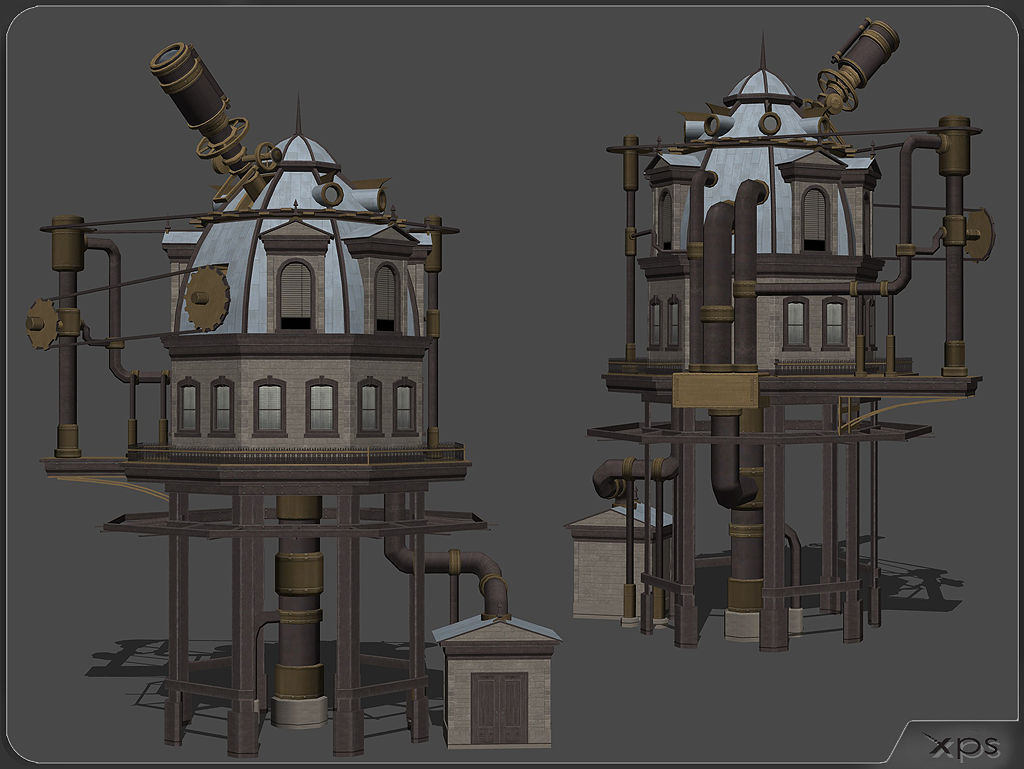 Observatory v.1 by aleksiszet by aleksiszet on DeviantArt