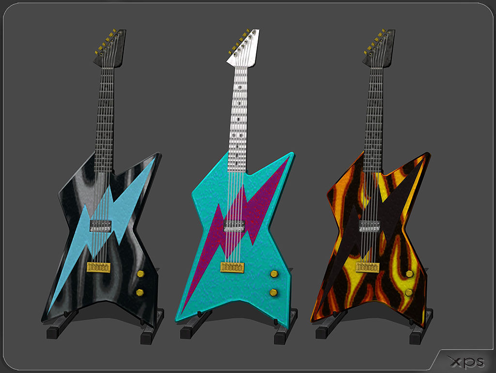 Electric guitar by aleksiszet by aleksiszet on DeviantArt