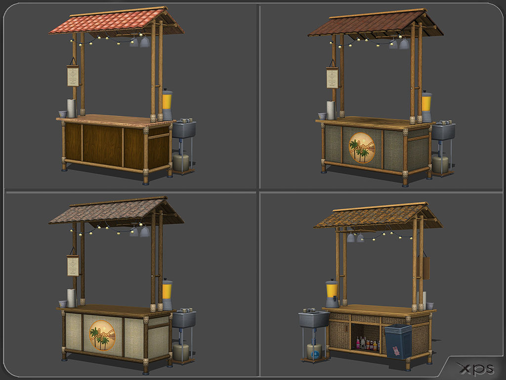 Food Stand v.2 by aleksiszet by aleksiszet on DeviantArt