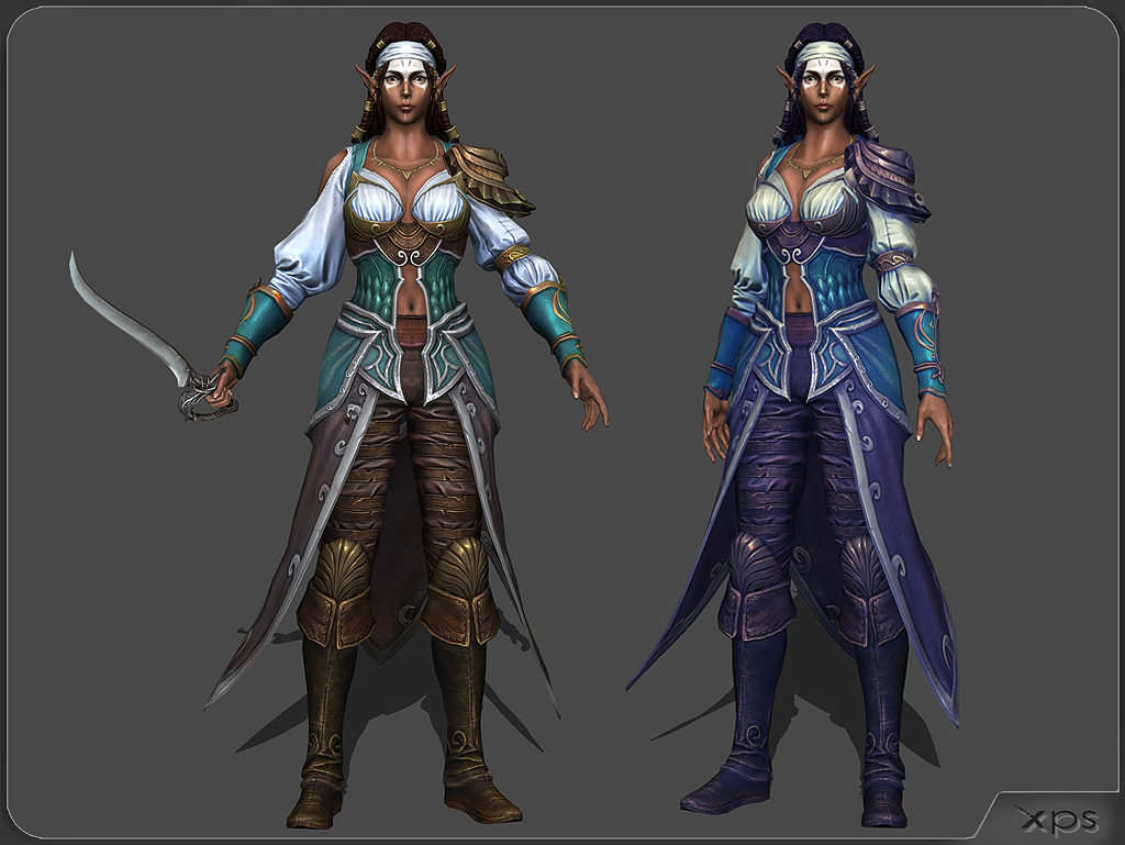 Sea Elf Pirate by aleksiszet by aleksiszet on DeviantArt