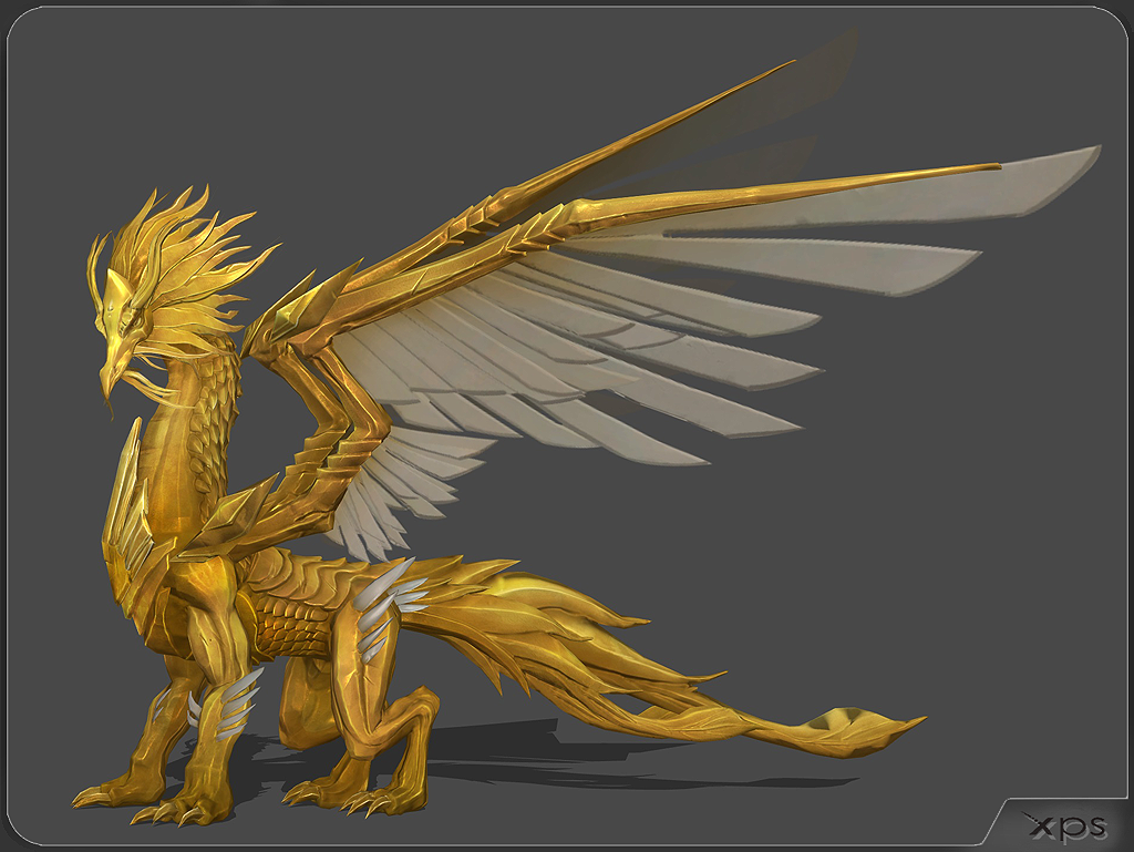 Gold Dragon by aleksiszet by aleksiszet on DeviantArt