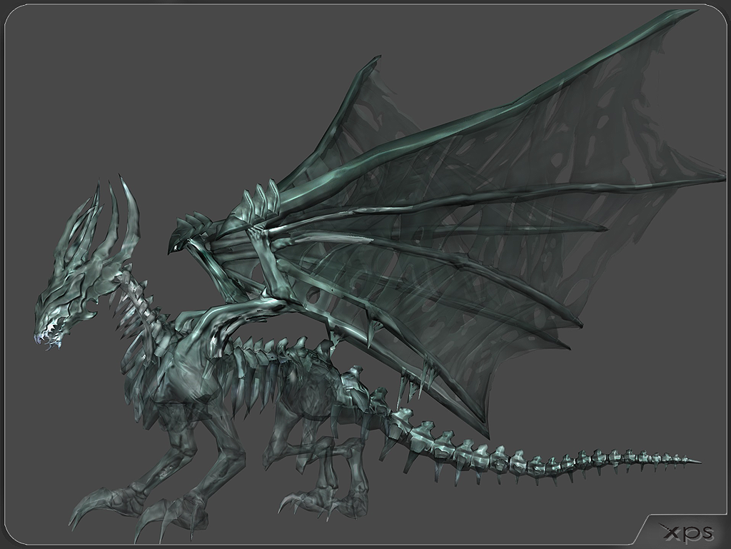 Spectral Dragon by aleksiszet by aleksiszet on DeviantArt