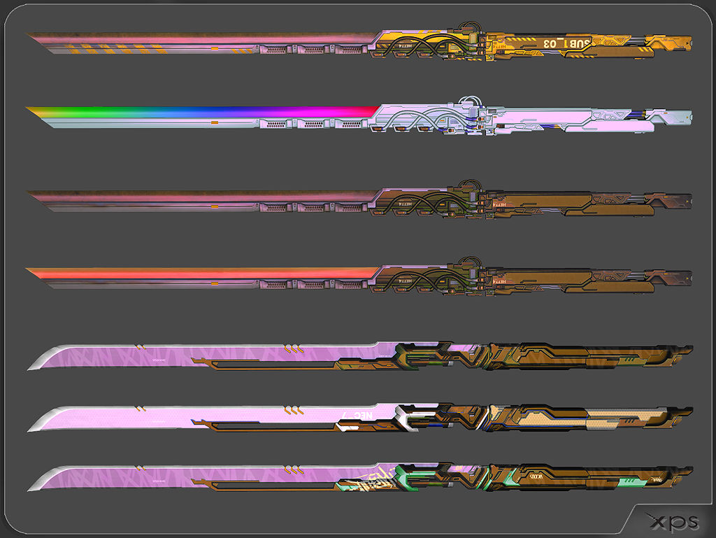 Pack of swords v.2 by aleksiszet by aleksiszet on DeviantArt