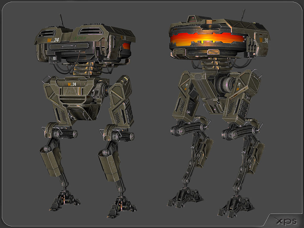 Mech by aleksiszet by aleksiszet on DeviantArt