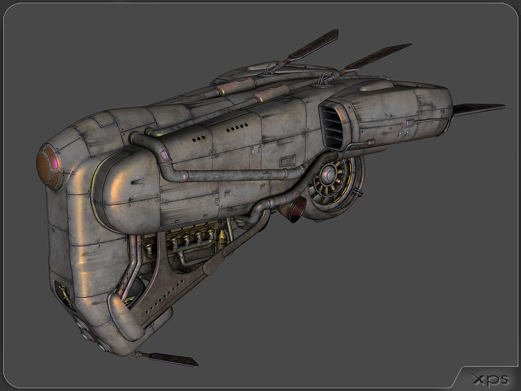 Hunter Ship by aleksiszet by aleksiszet on DeviantArt