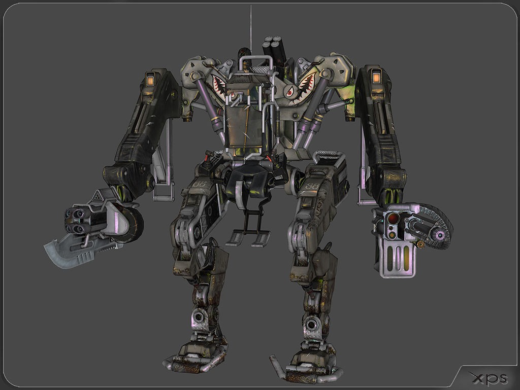 Major Graner's mech by aleksiszet by aleksiszet on DeviantArt