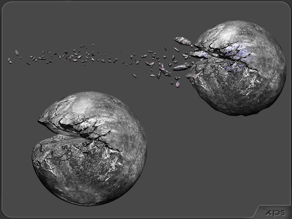 Destroyed planet by aleksiszet by aleksiszet on DeviantArt