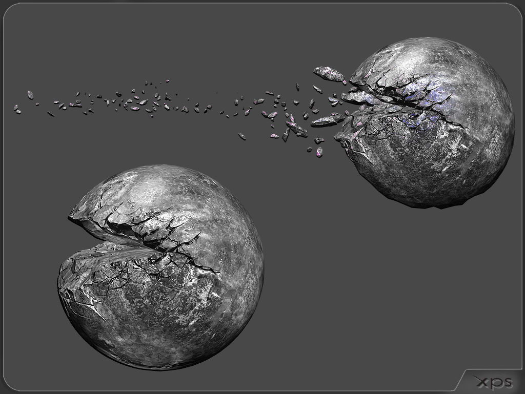 Destroyed planet by aleksiszet by aleksiszet on DeviantArt