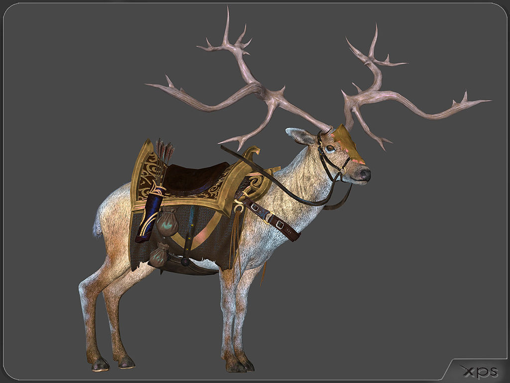Albino Deer by aleksiszet by aleksiszet on DeviantArt