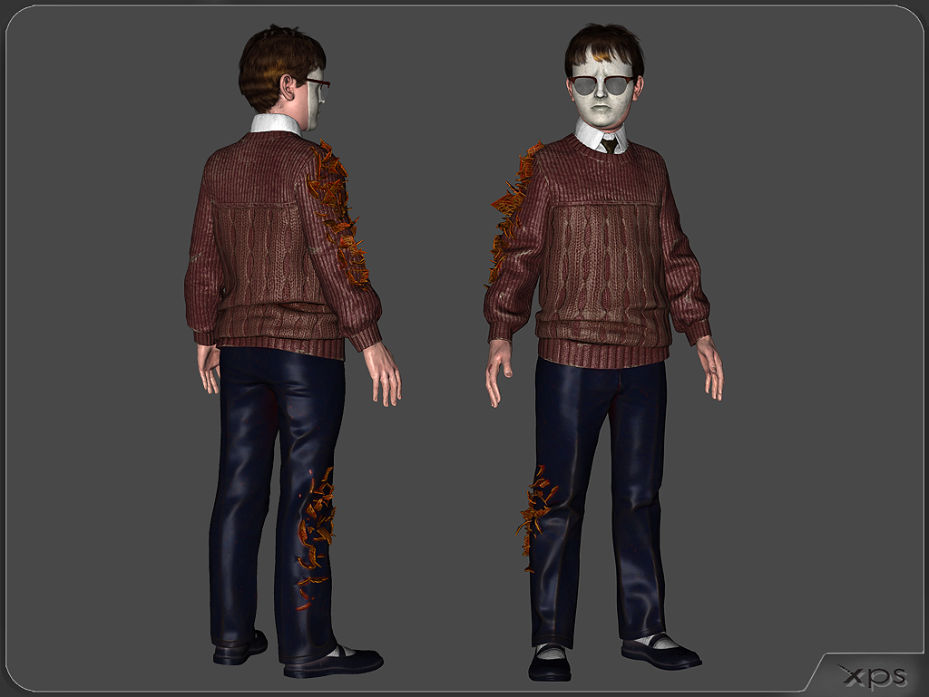 Child Richard (The spirit world) by aleksiszet by aleksiszet on DeviantArt