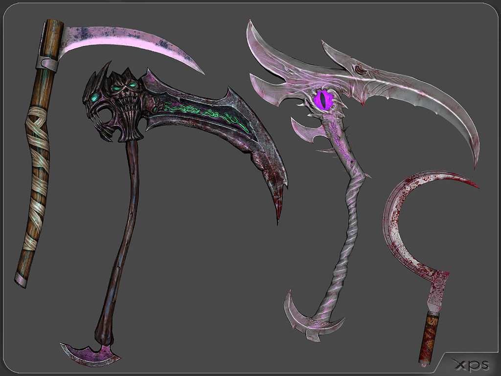 Pack of Sickle (DaL) by aleksiszet by aleksiszet on DeviantArt